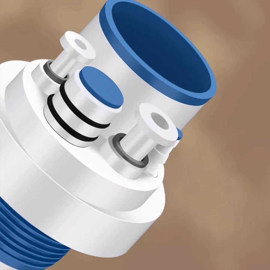 Kitchen Sink Triple Way Drain Pipe, Prevent Insects & Odor Sink ...