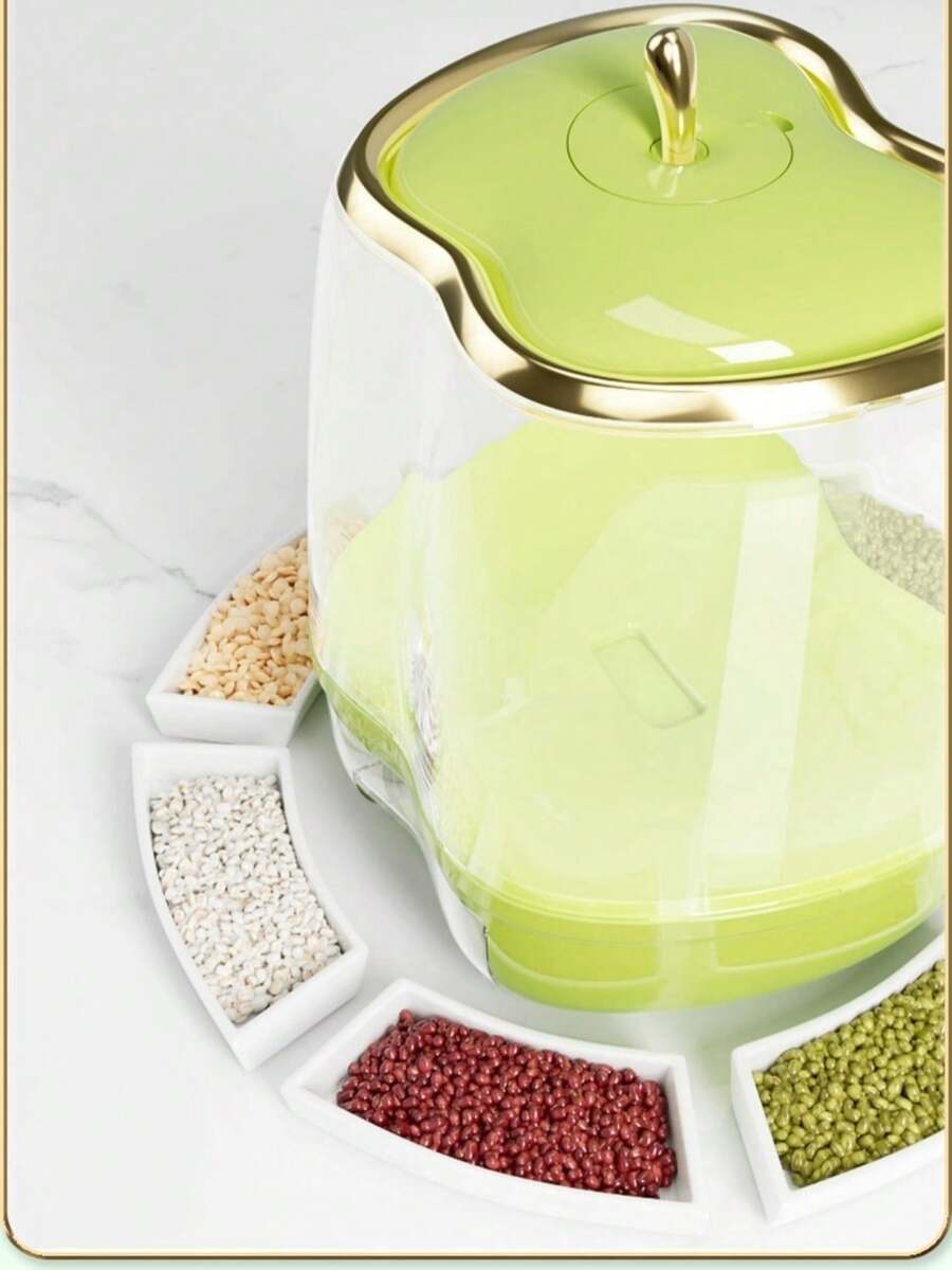 Cute Rice Container. Large Capacity Airtight Rice Storage Bin ...