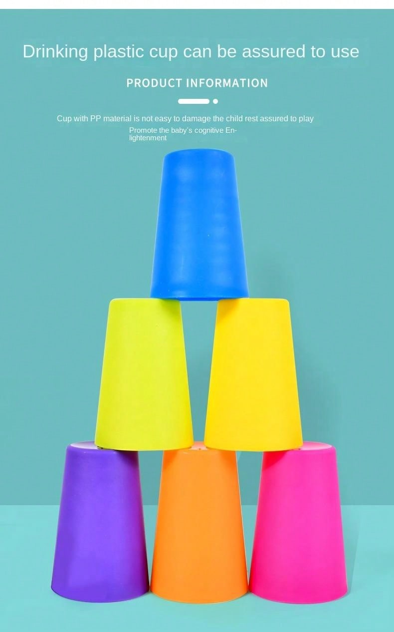 Stacking Cup Children Early Education Interactive Tabletop Competition ...