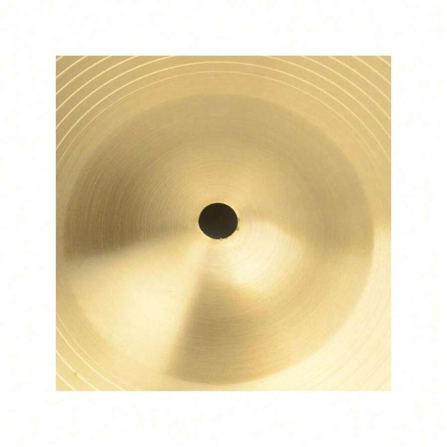 Professional 16" 0.7mm Copper Alloy Crash Cymbal For Drum Set Golden ...