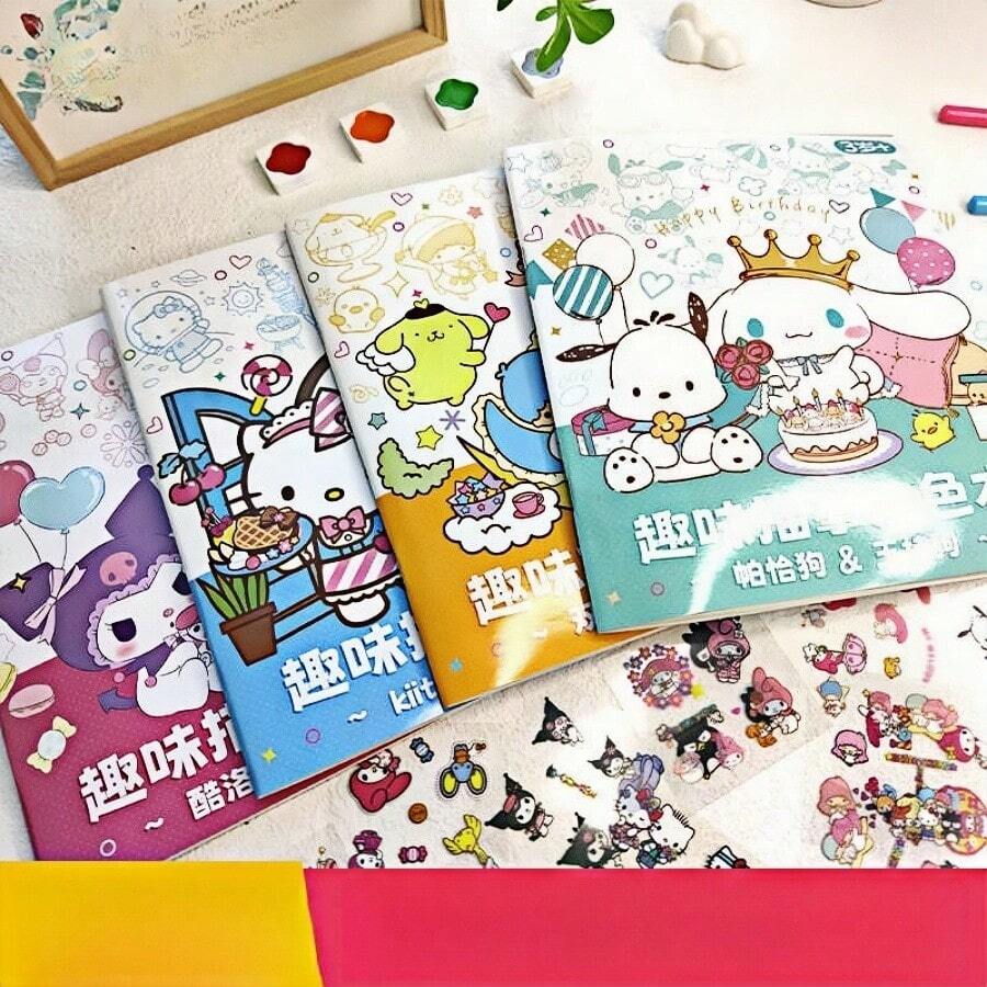 Sanrio 1pc Cartoon, Cute Pet, Manga Sketch Book, Children, Anime ...