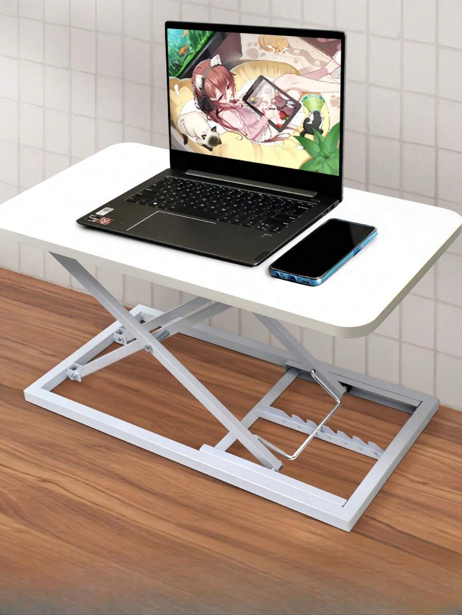 A Room Office Study Work Standing Computer Lifting Table Notebook ...
