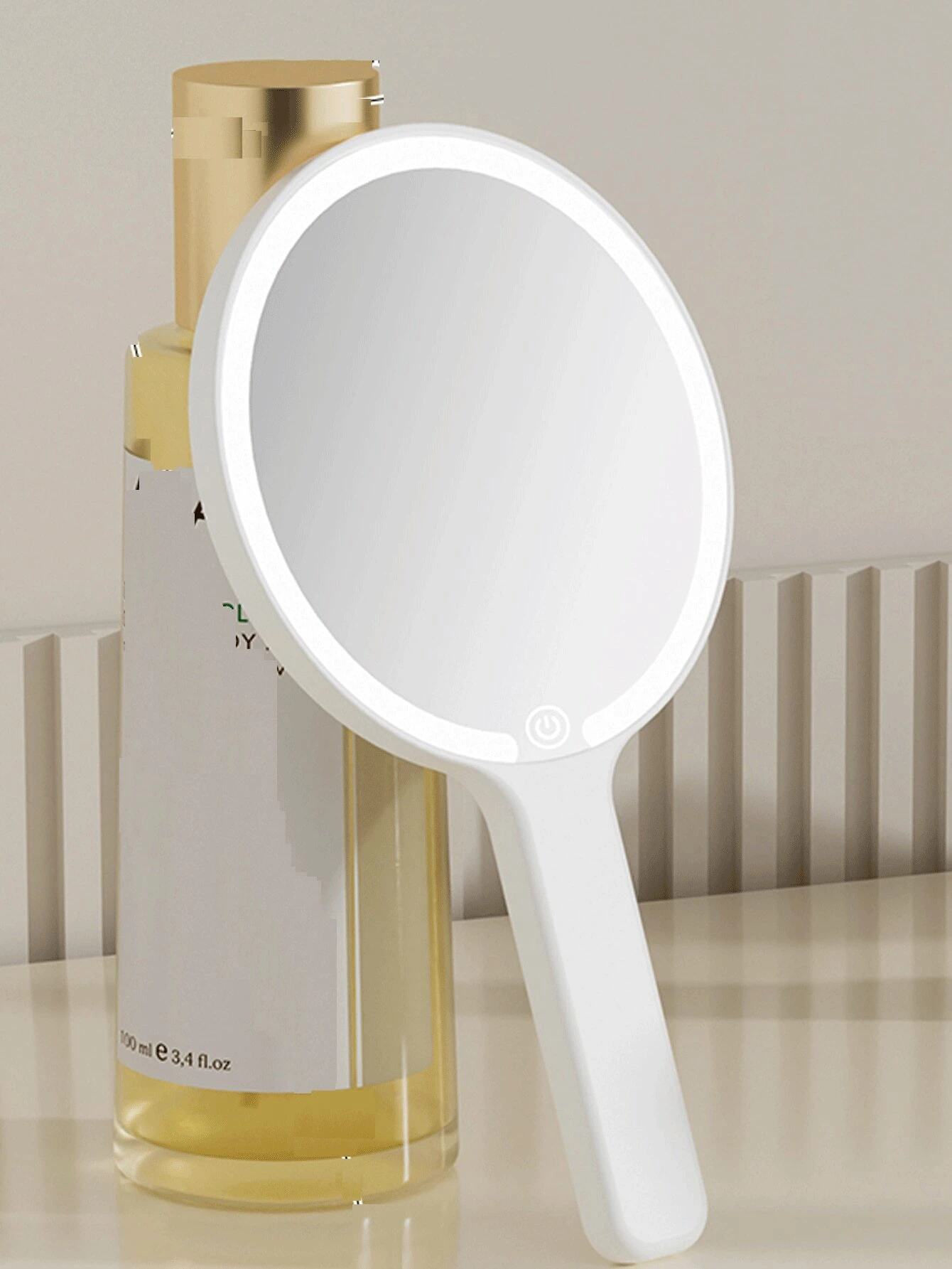 Handheld Makeup Mirror For Women, Portable And Portable, With A Small ...