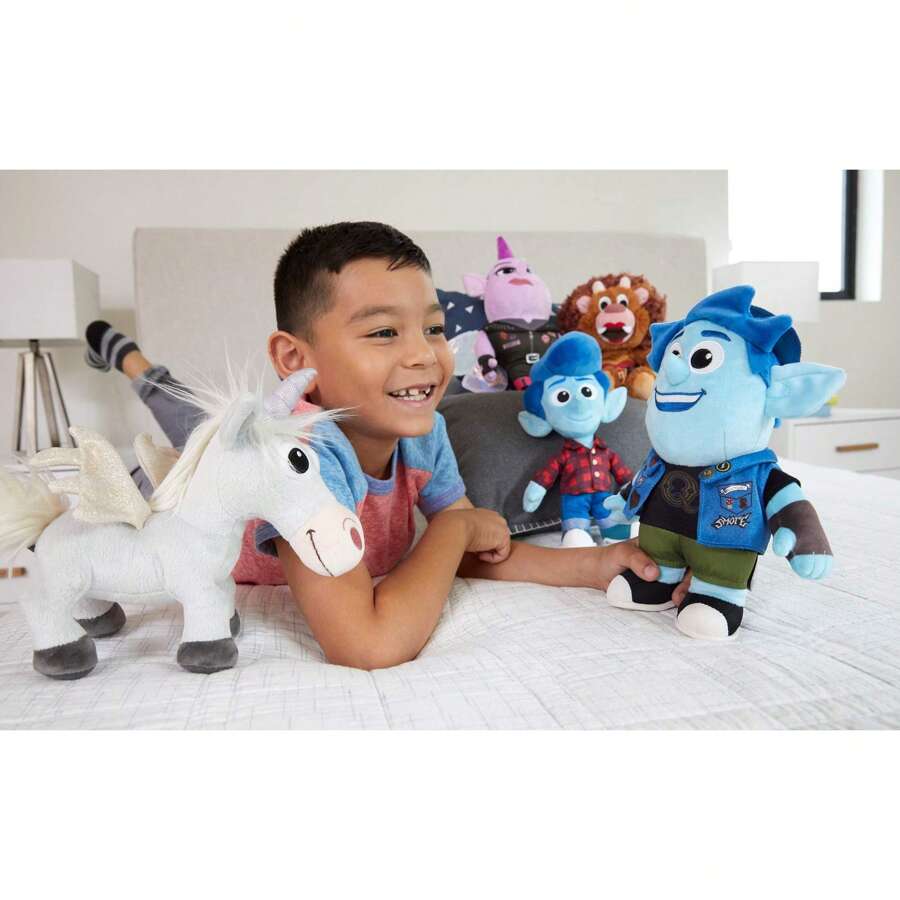 Mattel Disney Pixar ONWARD Dewdrop Lightfoot Plush - Authentic S Mattel ...