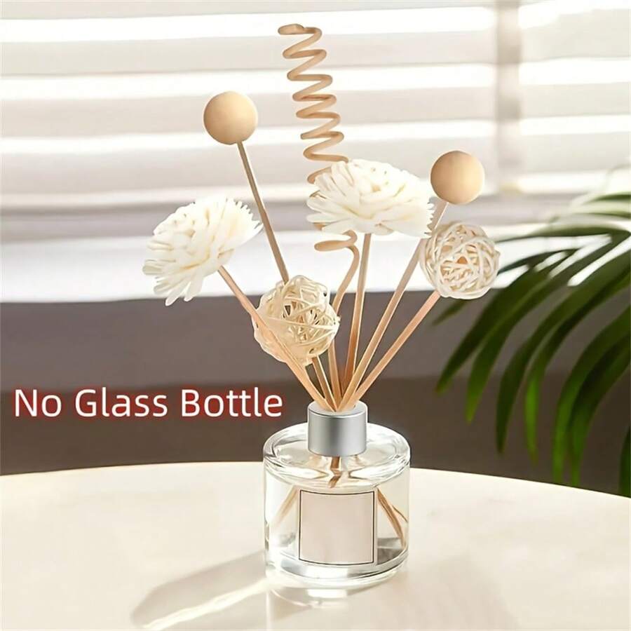 10pcs/Set DIY Aroma Dry Flower Accessories, Flameless Incense Diffuser ...