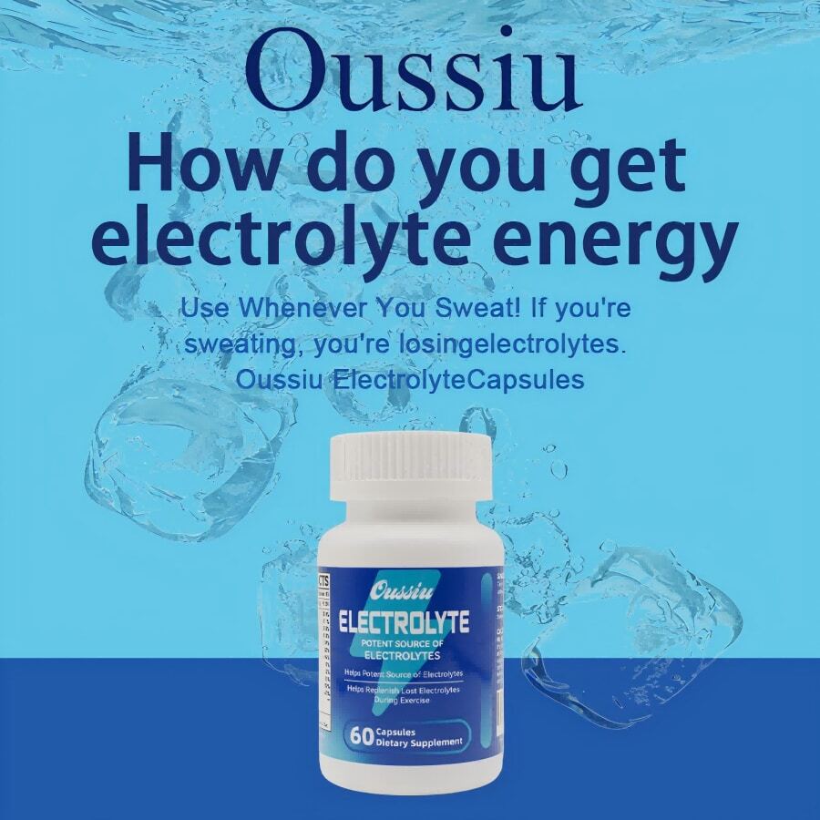 Oussiu Oussiu Electrolyte Capsule 60 Capsules Dietary Supplement With A ...