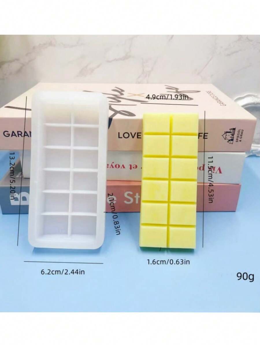 1pc New Rectangular Silicone Mold, DIY Bar Making, Home Baking Silicone ...