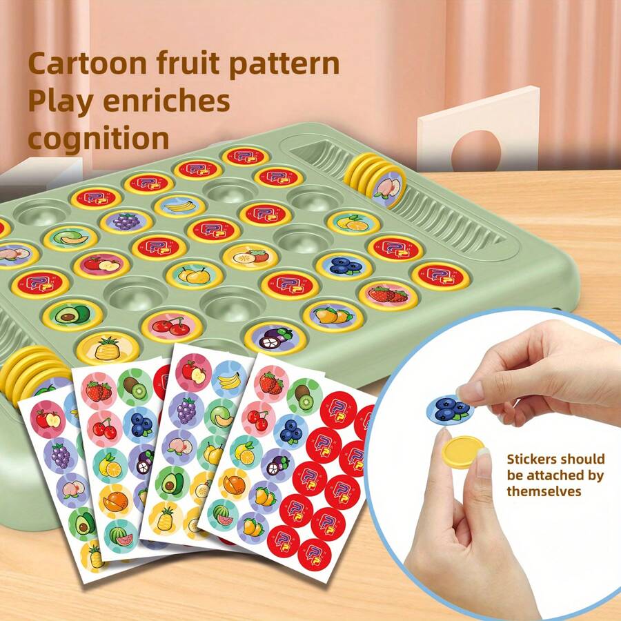 Funny Flipping Chess Game - Fruit And Animal Pattern Memory Match Toy ...