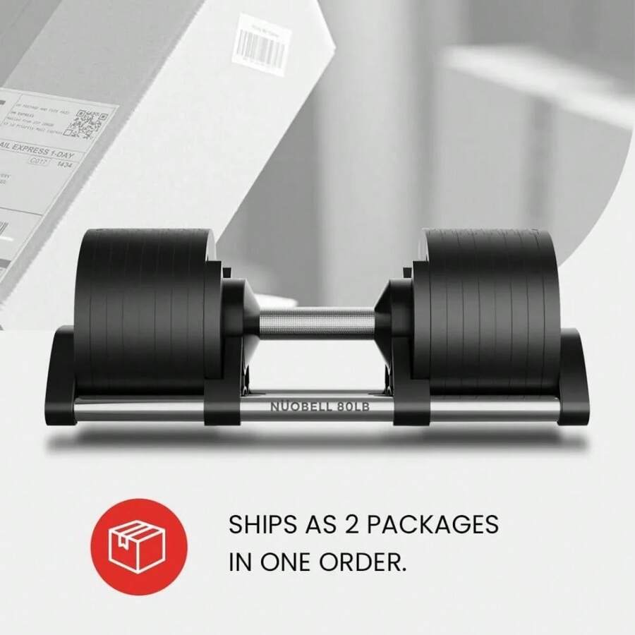 Adjustable Dumbbells Pair 5-80 Lbs : The Adjustable Dumbbell Set To ...