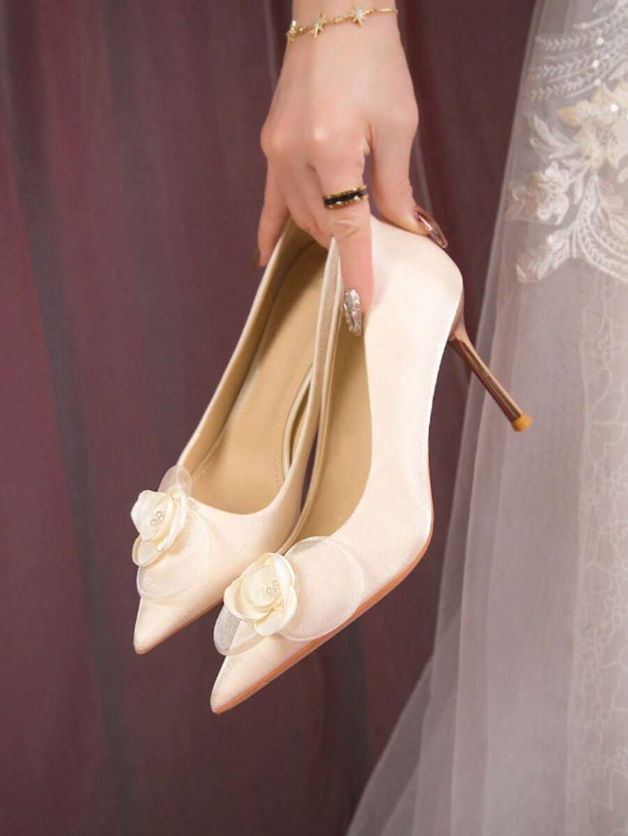 Chaussures à talons hauts françaises pour femmes, nouveau style 2024 ...