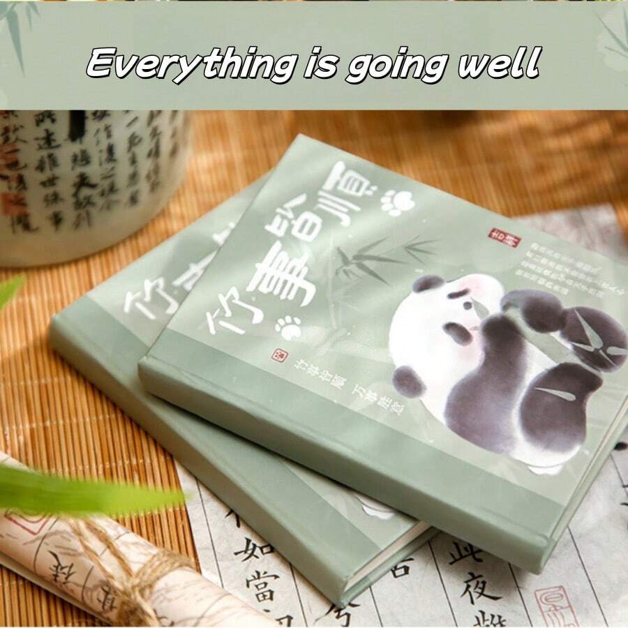 Chinese Style Cute Panda Pocket Student Notebook, Mini Notepad | SHEIN USA