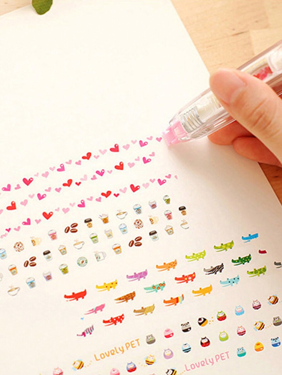 1pc Correction Tape, Suitable For Office And School - DIY Decorate ...