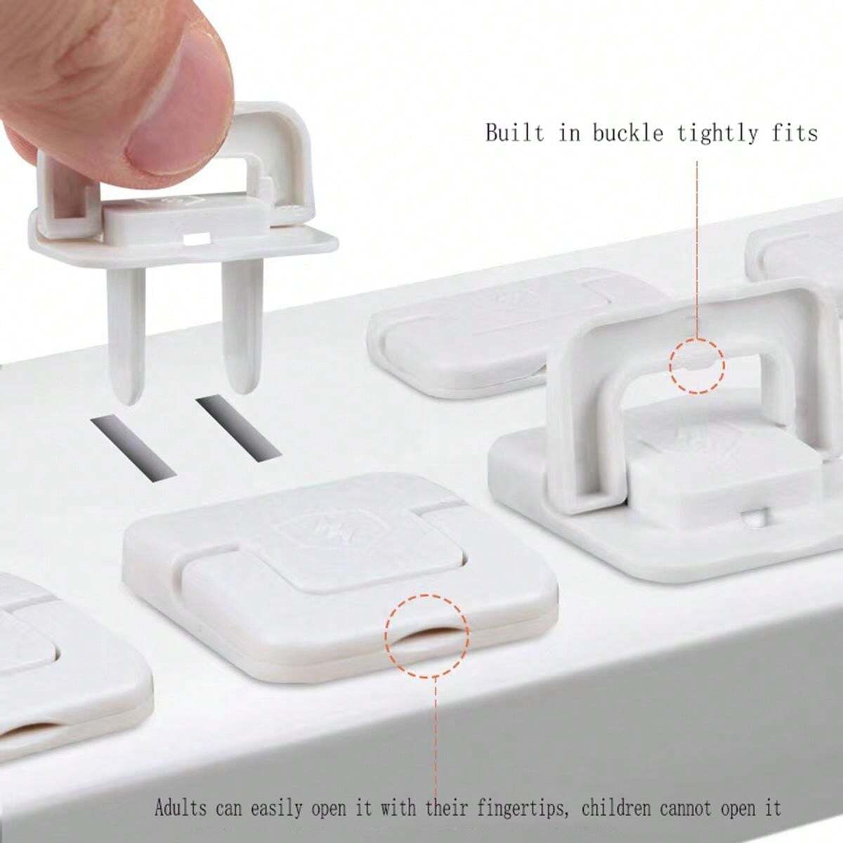 30pcs Outlet Covers With Hidden Pull Handles, Baby Safety Electric ...