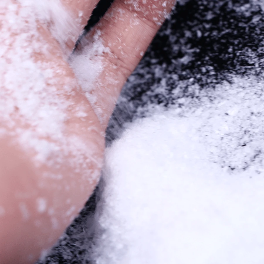 Simulation Artificial Snow Powder PE Christmas Craft Decoration Dry ...