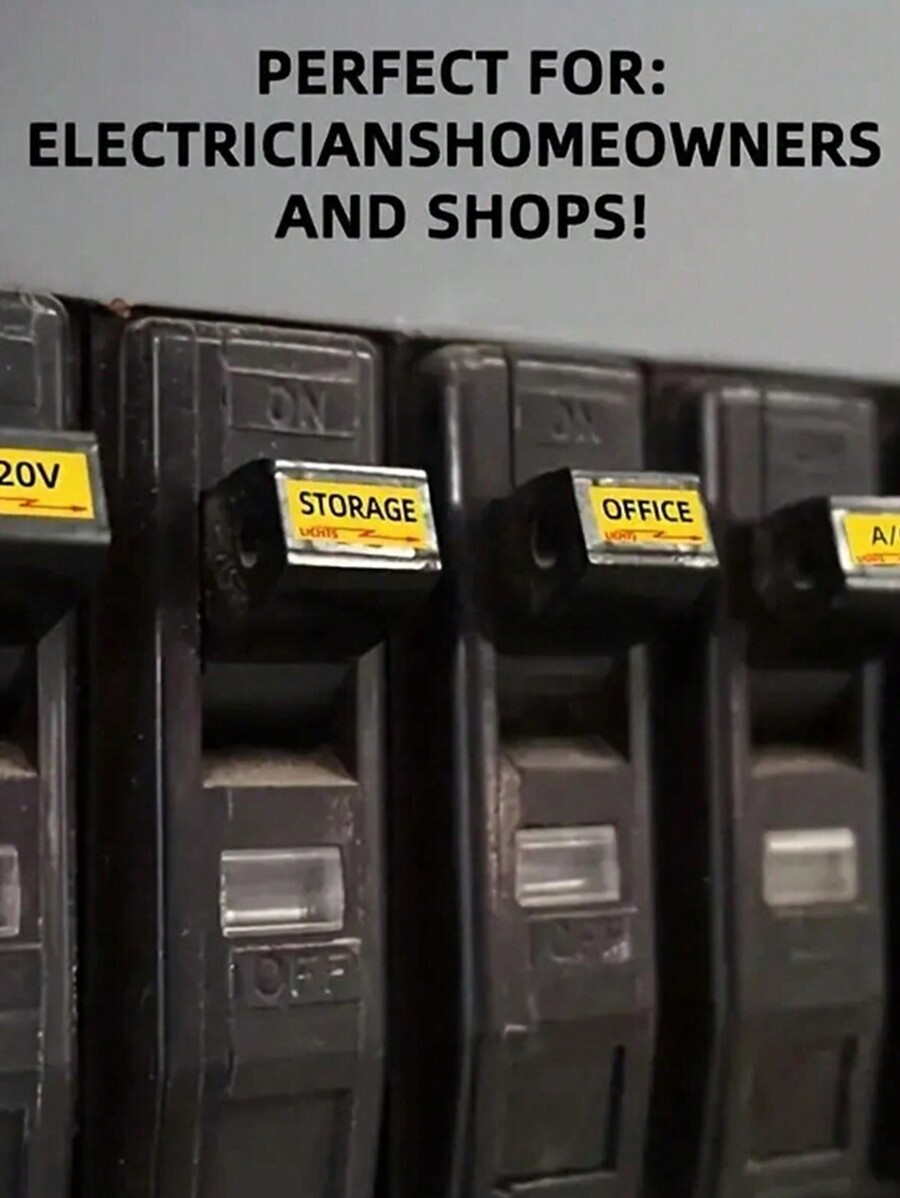 Electrical Box Panel Labels, Circuit Breaker Catalog Labels ...
