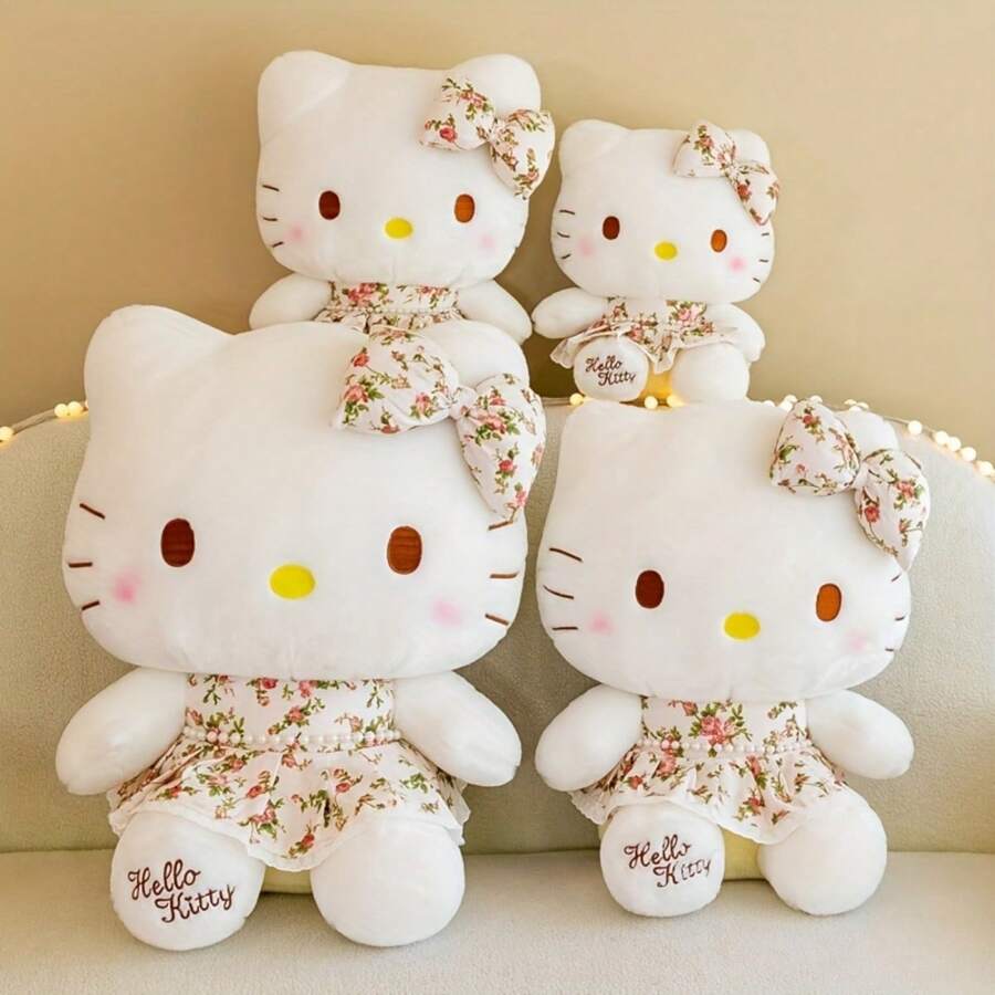 Sanrio Hello Kitty Plush Plush Lucky Flower Stuffed Doll, Gift For ...