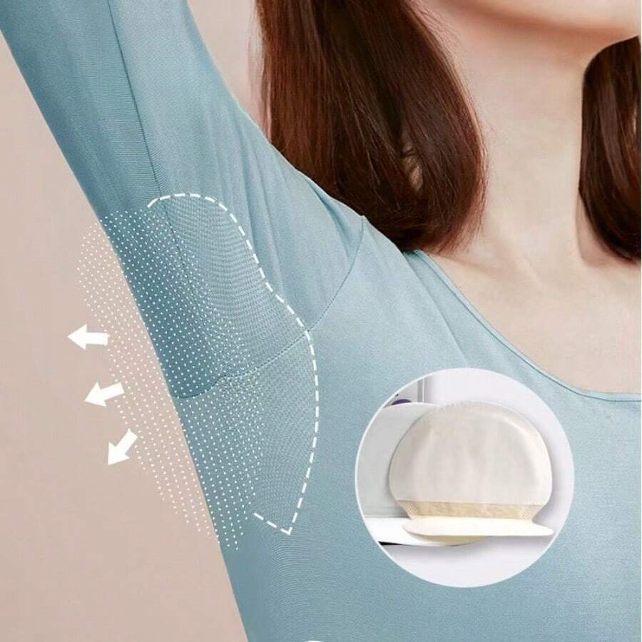 10pcs Ultra-Thin Underarm Sweat Absorbing Pads, Invisible Clothing ...