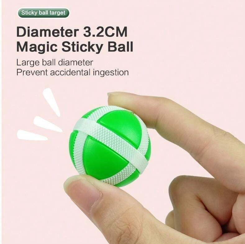 50pcs Creative Sticky Suction Balls Outdoor Party Games Milisten 50Pcs ...