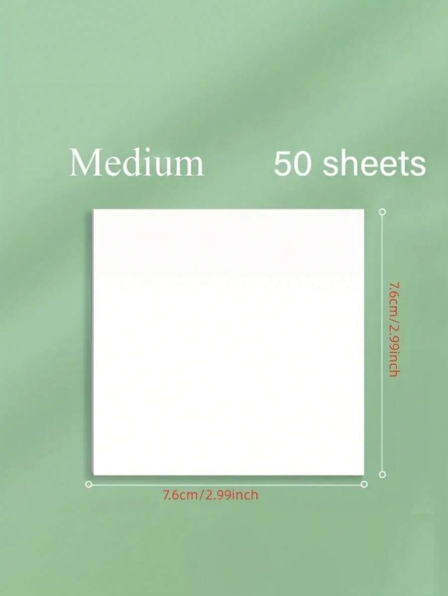 Transparent Sticky Notes, Stylish Invisible Clear Plastic Student Memo ...