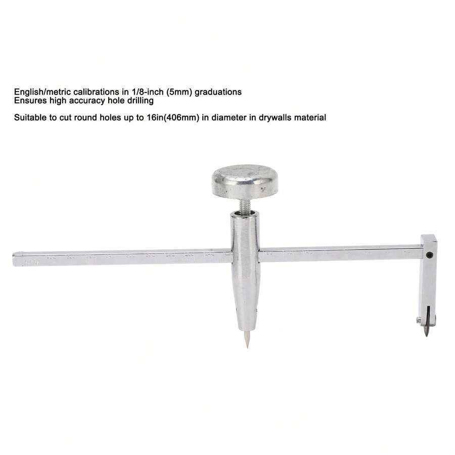 Dry Wall Hole Cutter Circle Hole Cutting Kit, Solid Stainless Steel ...