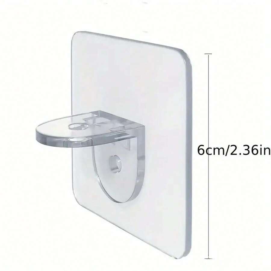 20pcs Shelf Supports, Adhesive Shelf Clips, Heavy Duty Cabinet Shelf ...