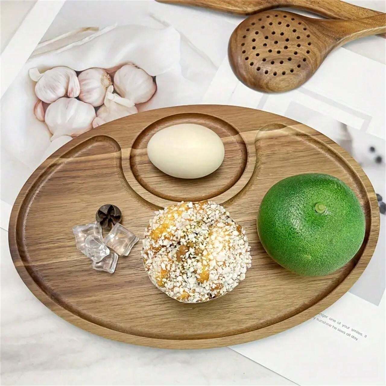 1pc,Wooden Trays, Solid Wood Trays, Are Perfect For Separating Spices ...