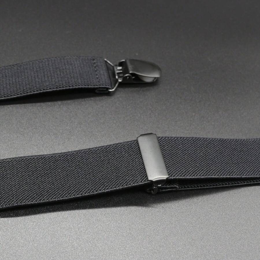 Trilece Suspenders For Men With Bow Tie - Adjustable Elastic 1 Inch ...