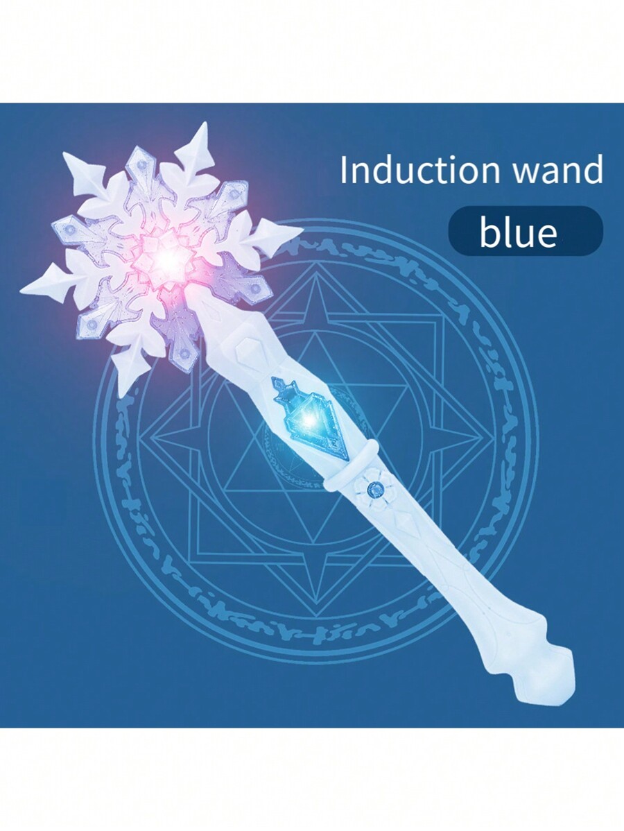 New Magic Wand Music Toy Set, Electric Glowing Princess Fairy Wand ...