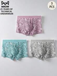 MIIOW MIIOW Men's Underwear, Breathable Silky Boxer Briefs For Teenage Boys And Young Men ...