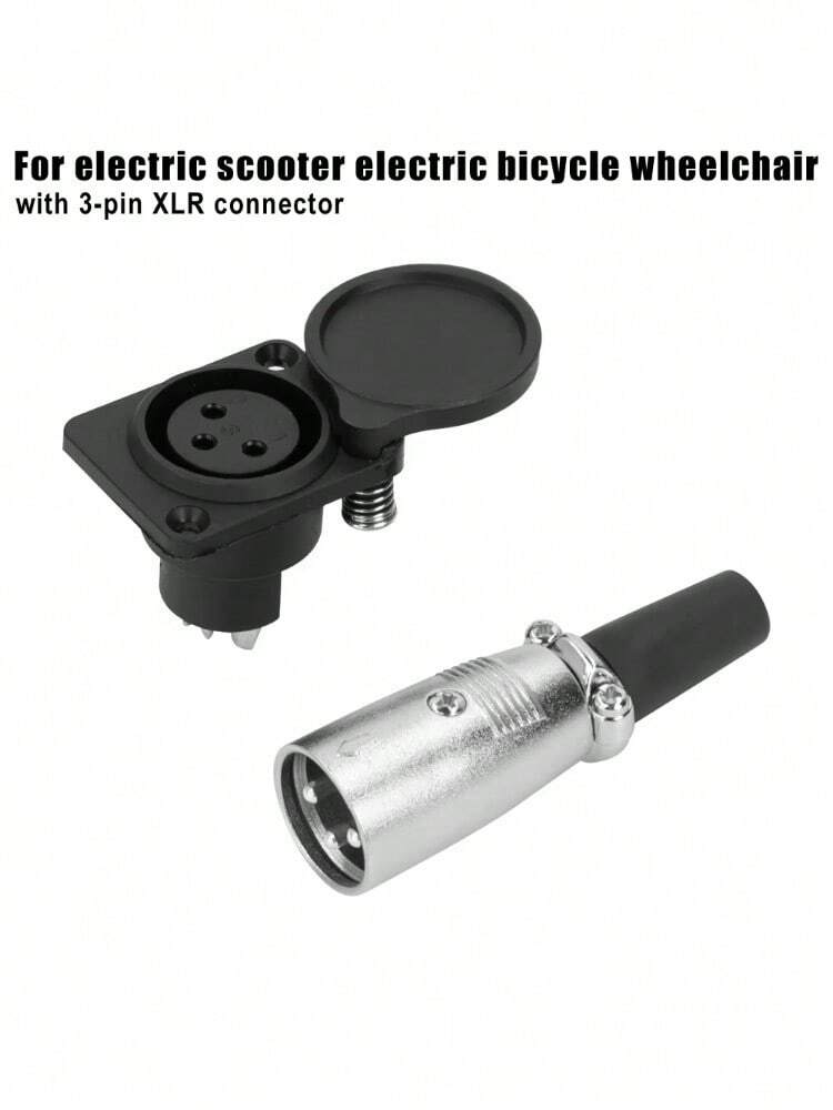 Electric Scooter Battery Charging Port Plug Dust-Proof Lithium Battery ...