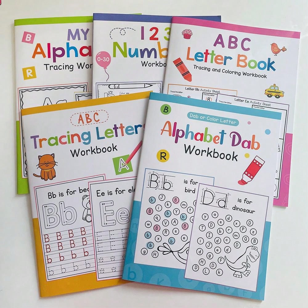 Lachilly Children Learning ABC Letters Writing Exercise Alphabet ...