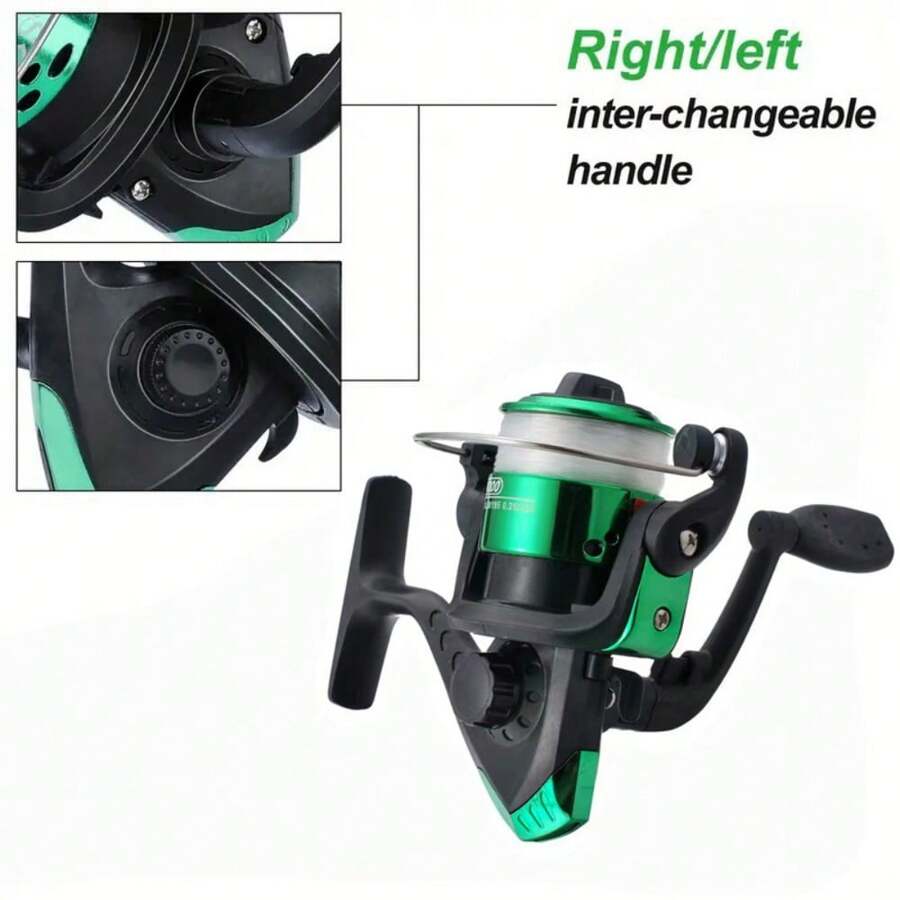 200 Type Ribbon Spinning Fishing Wheel With Folding Handles ...