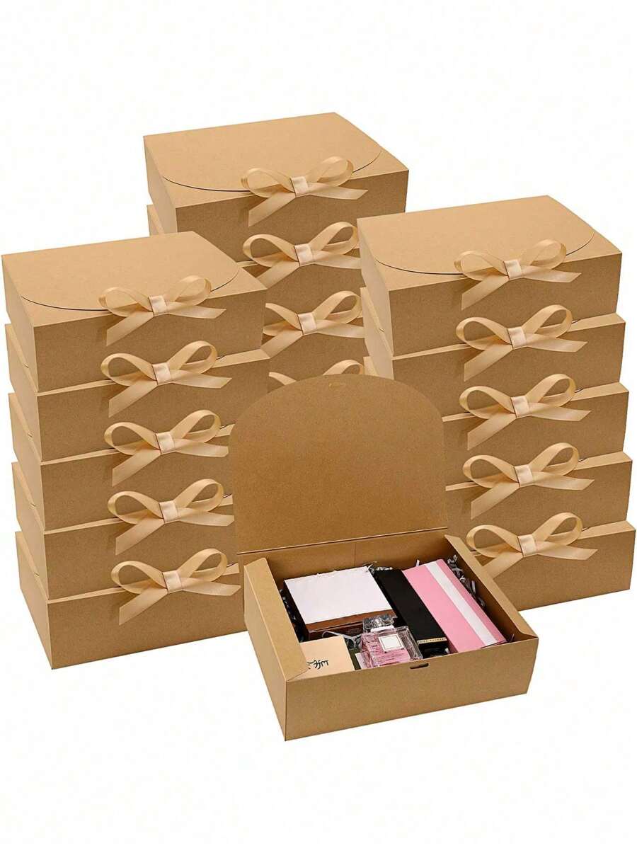 2/5/10/20pcs Gift Boxes With Lids,Gift Boxes Bulk With Lids,Bridesmaid ...