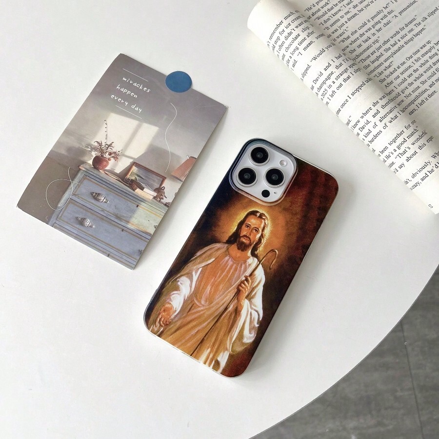 Cupid Jesus Christ Design Phone Case Compatible With IPhone 16 Pro Max ...