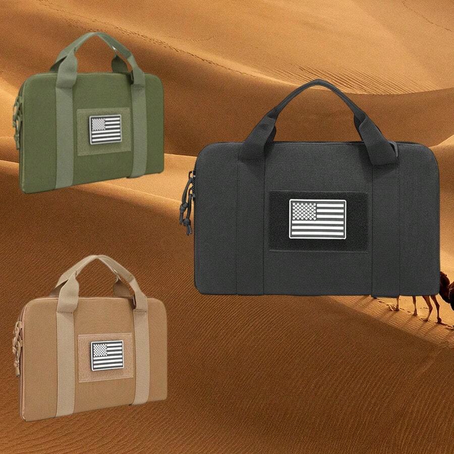 1pc Magazine Handgun Bag Pouch Gun Storage Pack Tactical Shooting Range ...