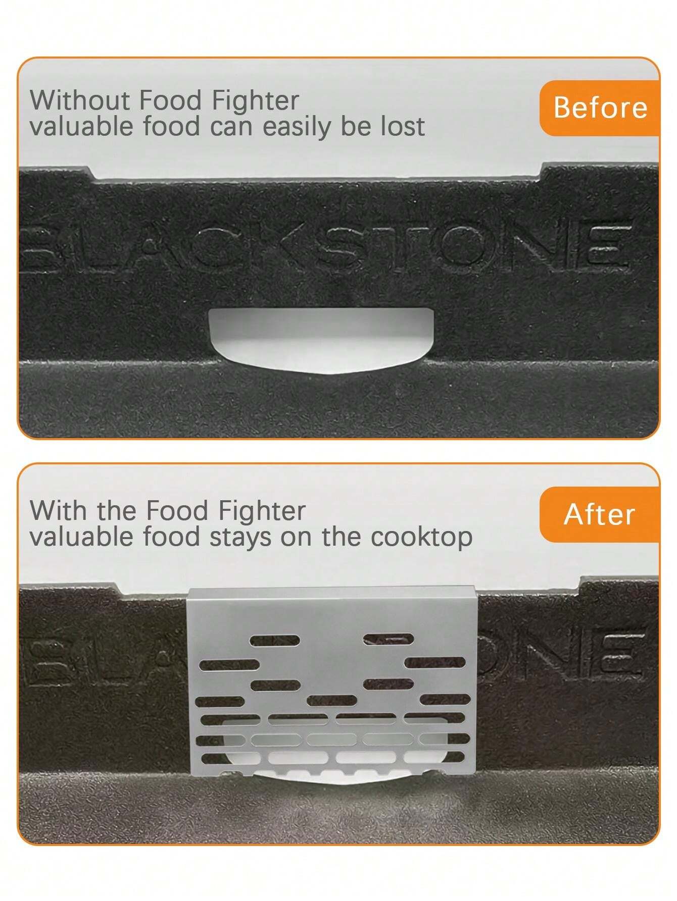 Metal Food Fighter Mesh Screen Grease Gate Blocks Food From Falling ...