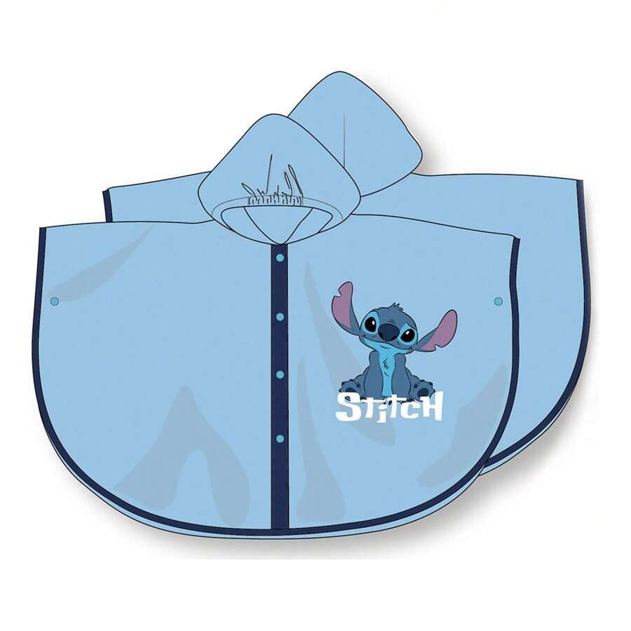 Lilo Y Stitch Pack 8 Ponchos Impermeables Stitch Cómodos y Útiles | Ponchos Stitich Ligeros ...