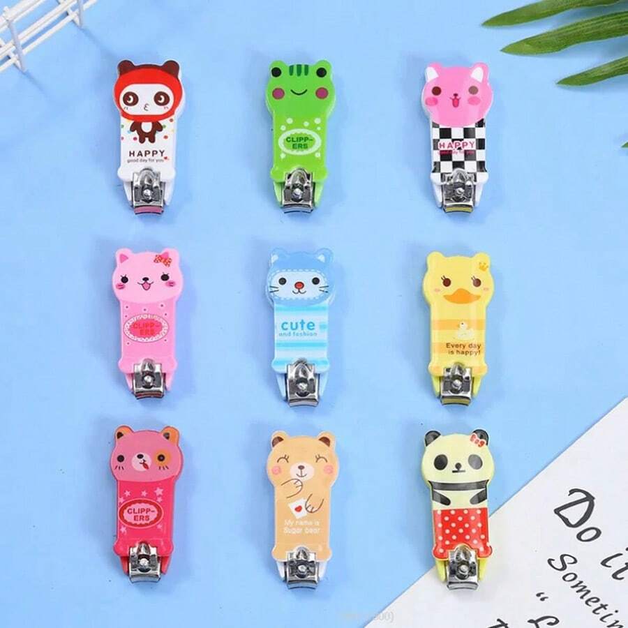 Creative And Cute Cartoon Style Stainless Steel Nail Clippers For Kids ...