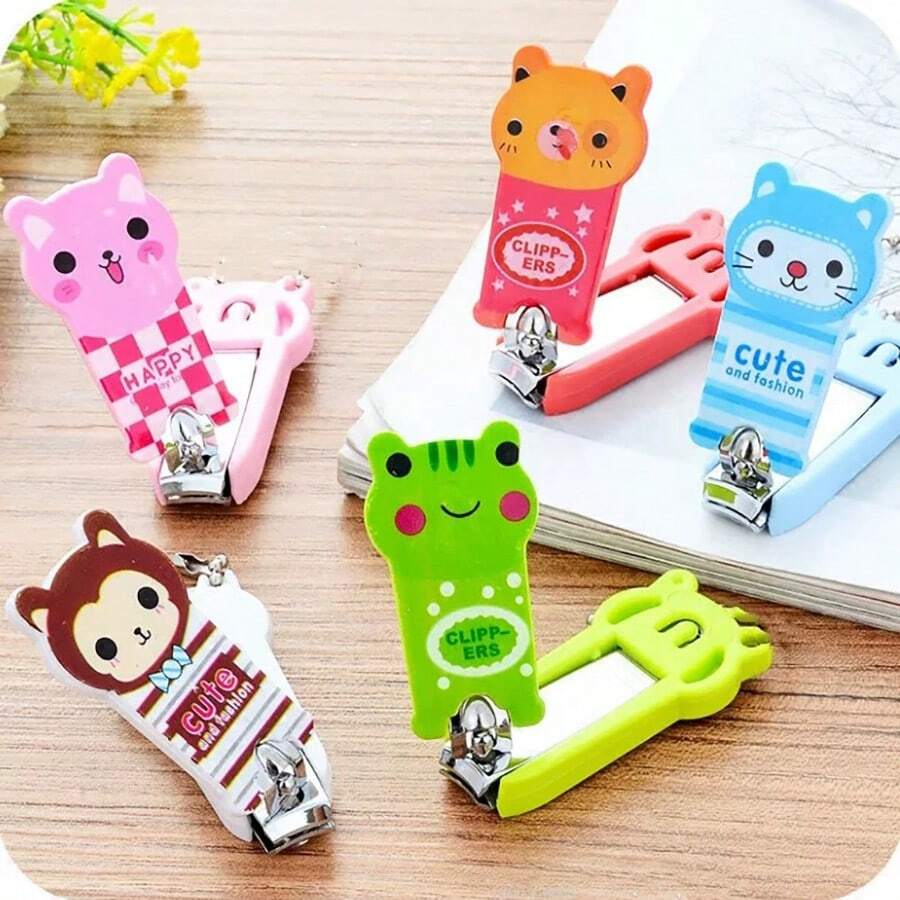 Creative And Cute Cartoon Style Stainless Steel Nail Clippers For Kids ...
