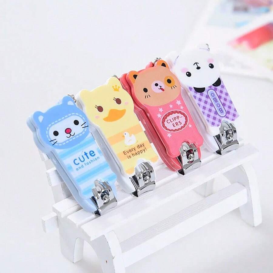 Creative And Cute Cartoon Style Stainless Steel Nail Clippers For Kids ...