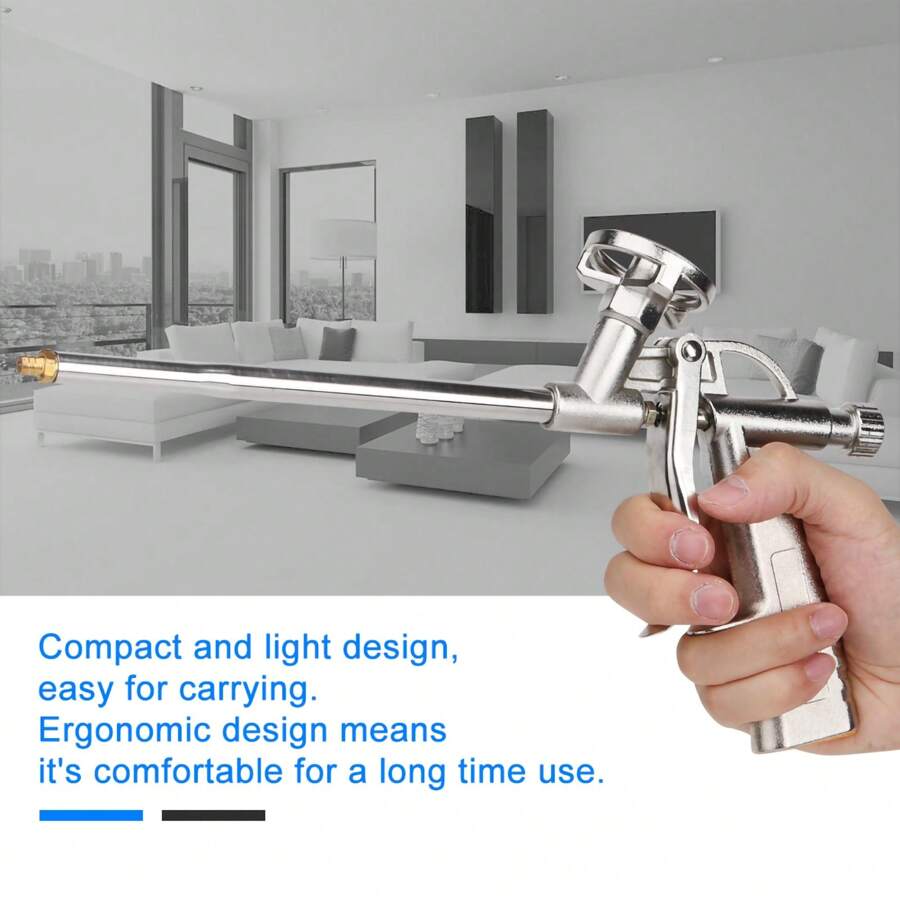 Foam Gun,1 Pcs Expanding Foam Spray Gun, Professional Foam Dispensing ...