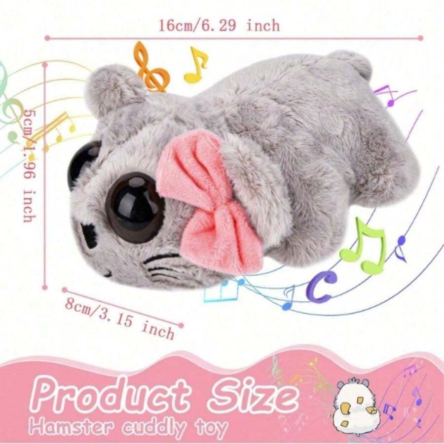 Sad Hamster Meme Plush Doll With Built-In Button For Violin Sound, Cute ...