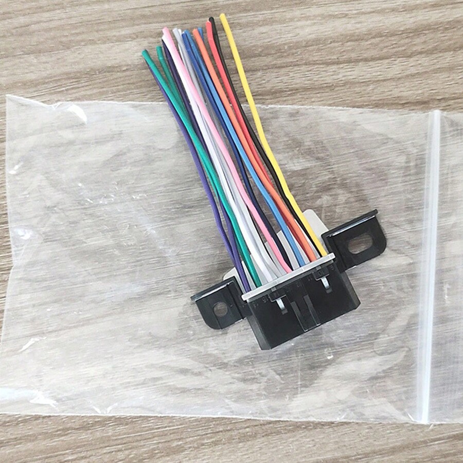 16 Pins Black OBD Diagnostic Connector Plug, OBD Socket Interface 16 ...