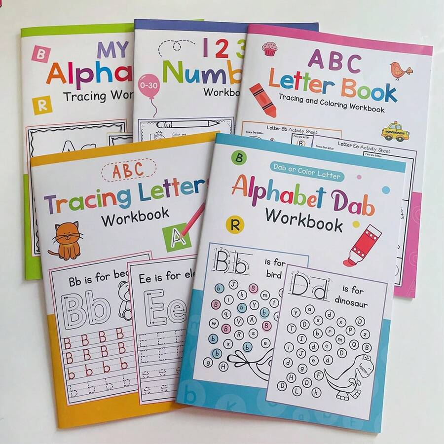 Trace Letters: Alphabet ABC Handwriting Practice Workbook For Kids ...