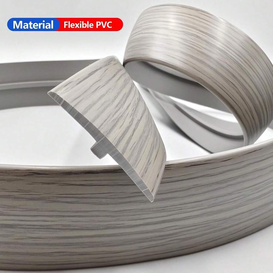 1Roll 39.37in Flexible PVC T-Molding Transition Strips For Hard Wood ...