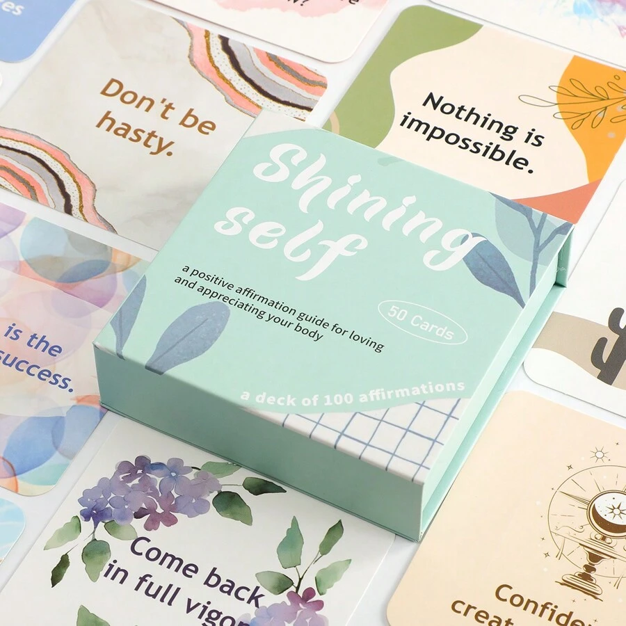 Positive Affirmations Cards For Women - 50 Mindfulness Cards With Daily ...