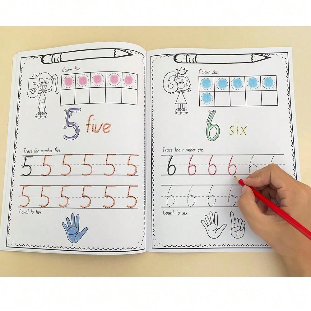Trace Letters: Alphabet ABC Handwriting Practice Workbook For Kids ...