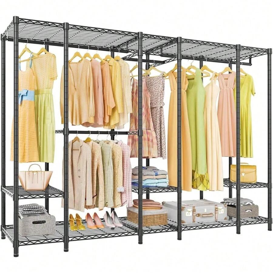 VIPEK V50i Extra Large Portable Closet Rack Bedroom Armoire ...