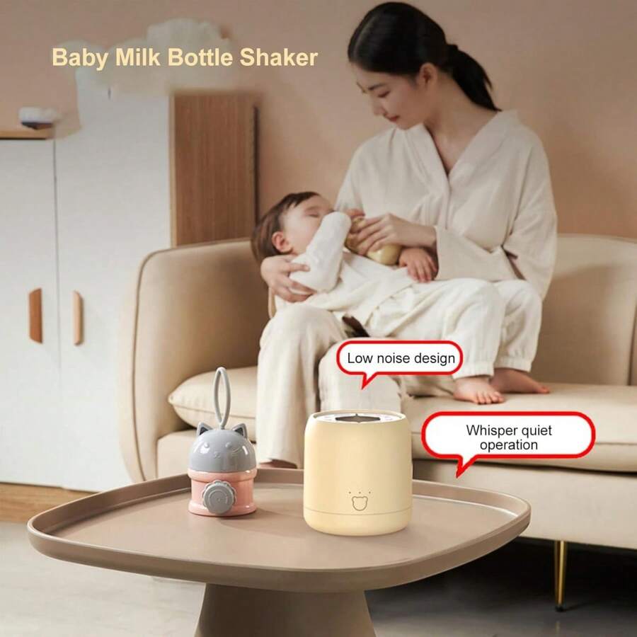 Automatic Baby Formula Milk Mixer, Electric Milk Blender, Low Noise ...