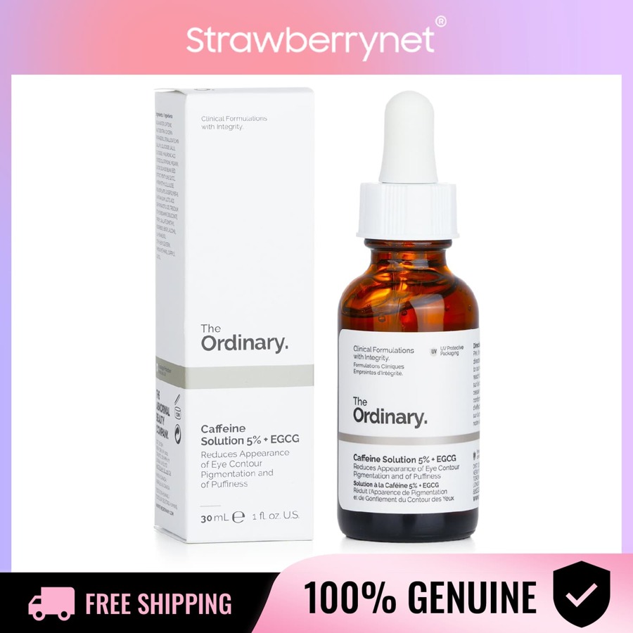 The Ordinary Caffeine Solution 5% + EGCG 30ml/1oz - Retinol Eyes Serum ...